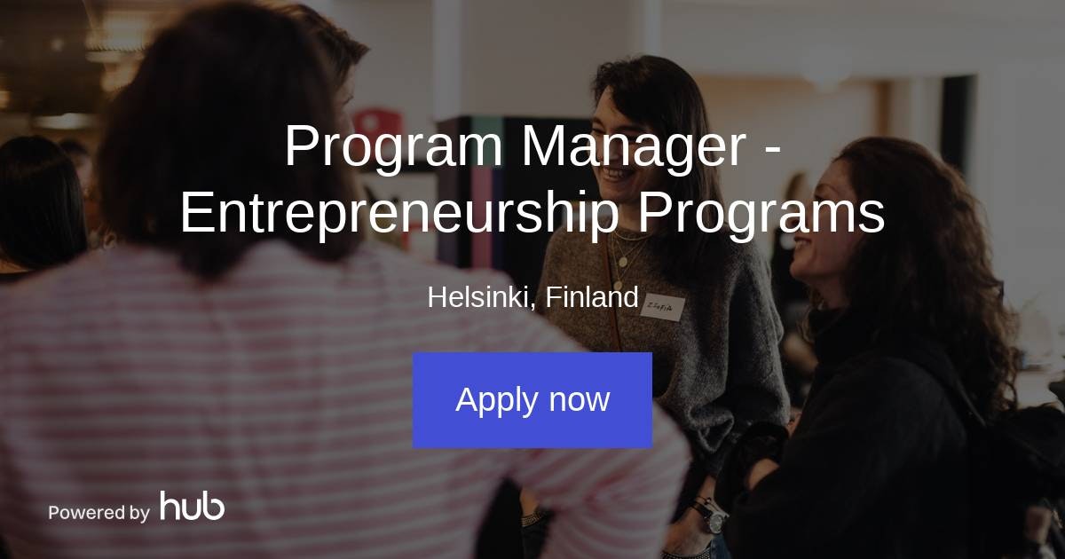The Hub | Program Manager - Entrepreneurship Programs | The Shortcut