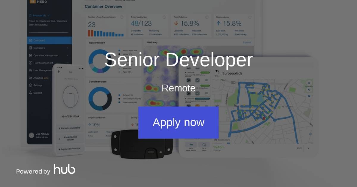 The Hub | Senior Developer | WasteHero