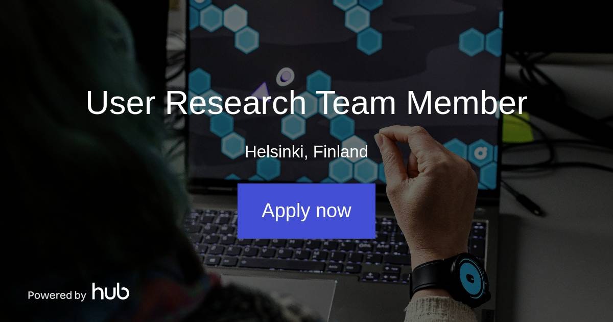 The Hub | User Research Team Member | Doublepoint