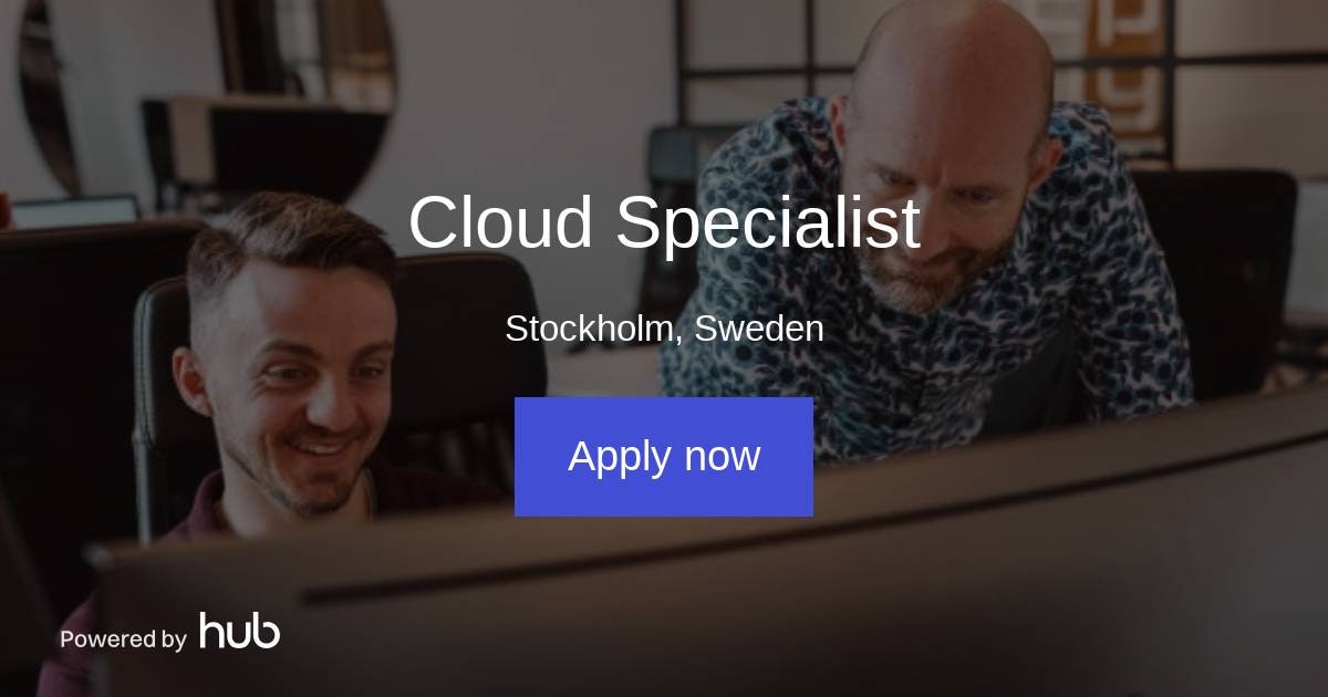 The Hub | Cloud Specialist | Redeploy