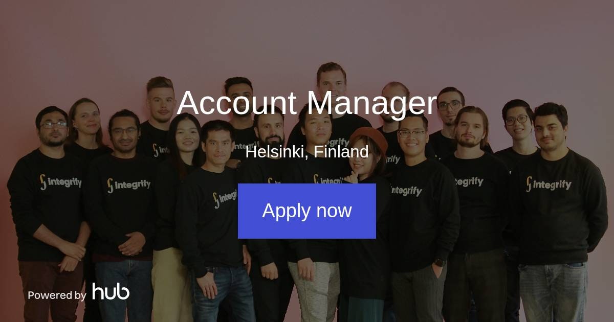 The Hub | Account Manager | Integrify