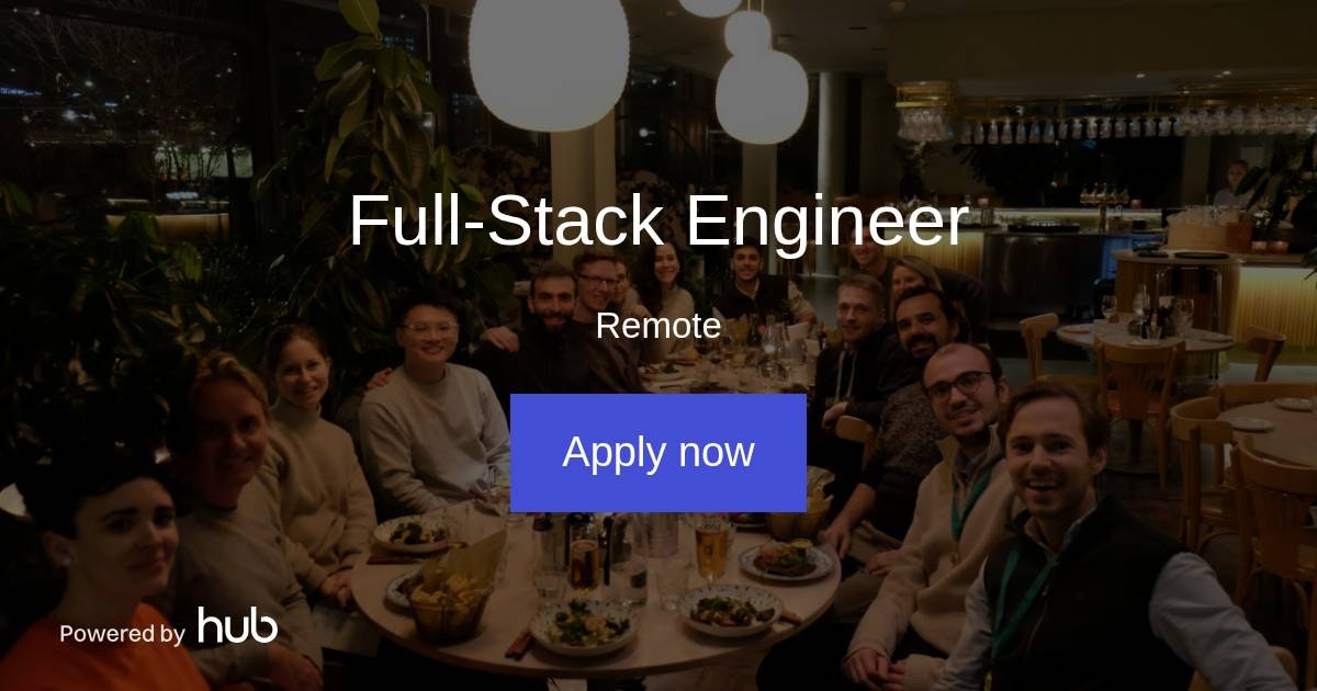 The Hub | Full-Stack Engineer | Inex One