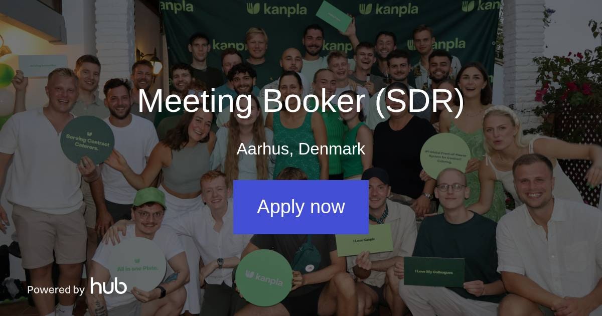 The Hub | Senior SDR (Meeting Booker) | Kanpla