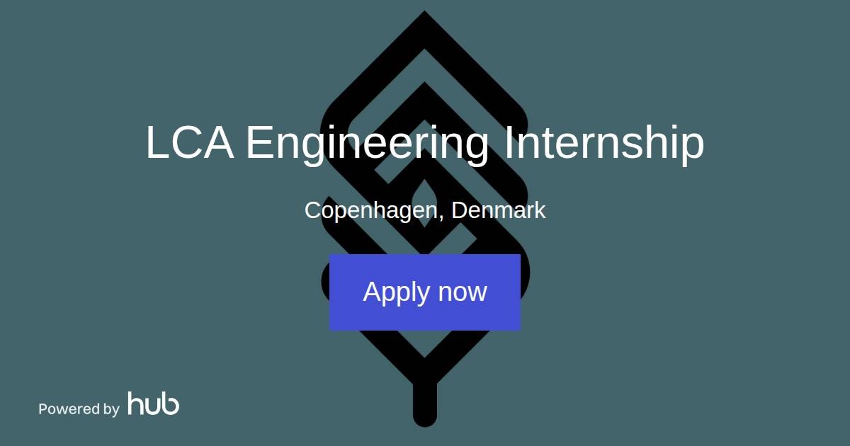 The Hub | LCA Engineering Internship | Sustainly