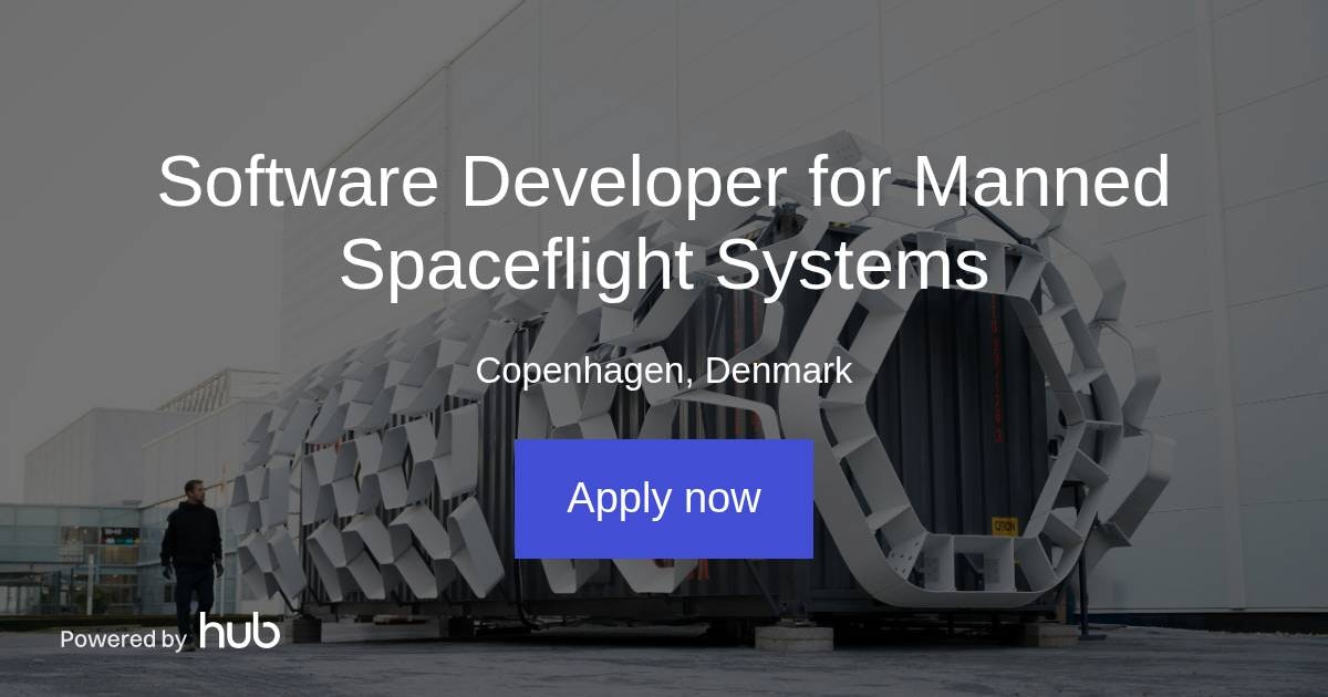 The Hub | Software Developer for Manned Spaceflight Systems | SAGA