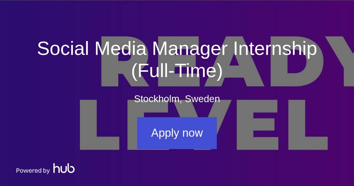 The Hub | Social Media Manager Internship (Full-Time) | Coursfy