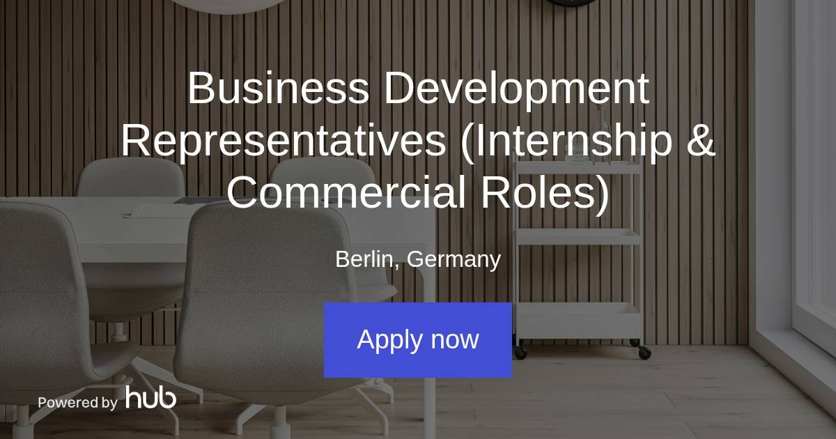 The Hub | Business Development Representative (Full-Time) | NORNORM