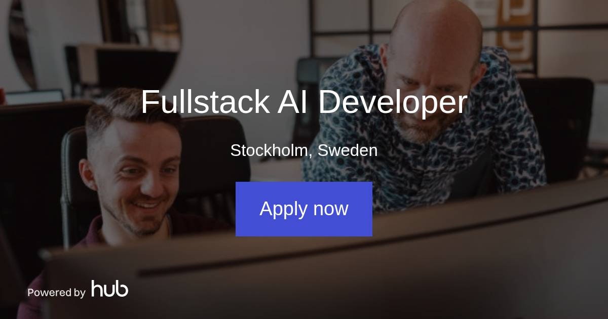 The Hub | Fullstack AI Developer | Redeploy