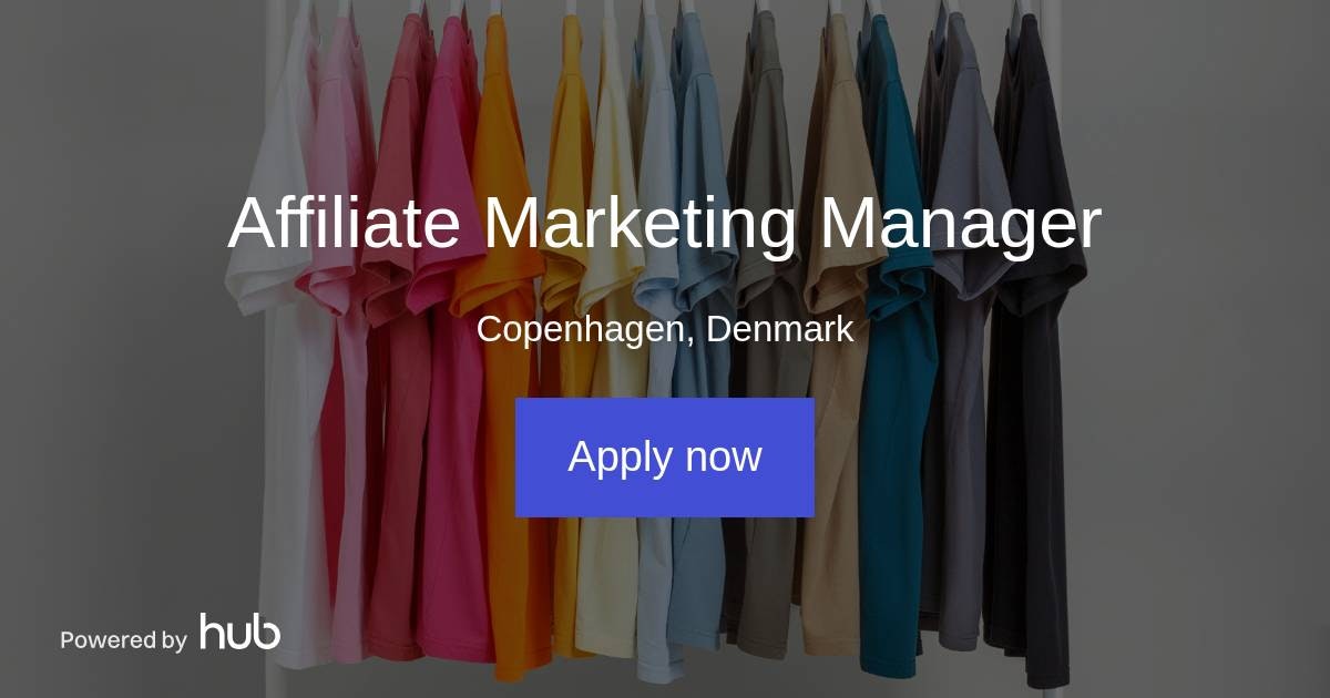 The Hub | Affiliate Marketing Manager | Colorful Standard