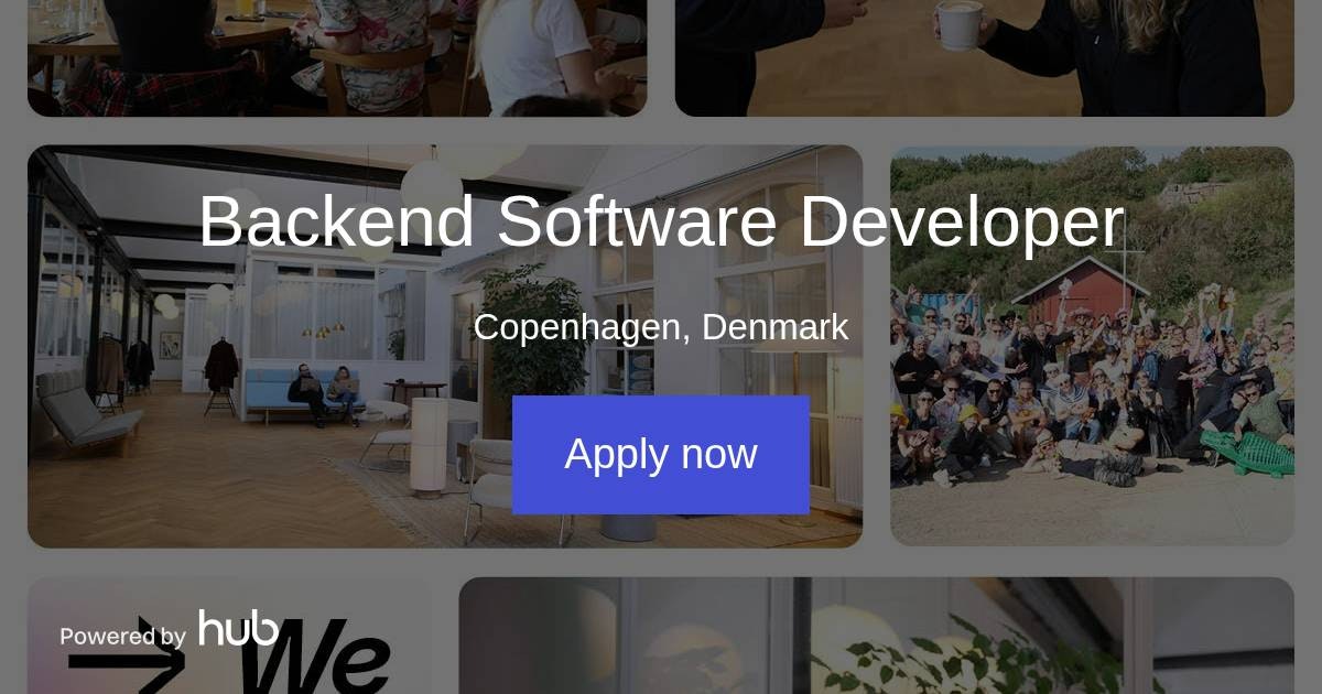 The Hub | Backend Software Developer | Spirii