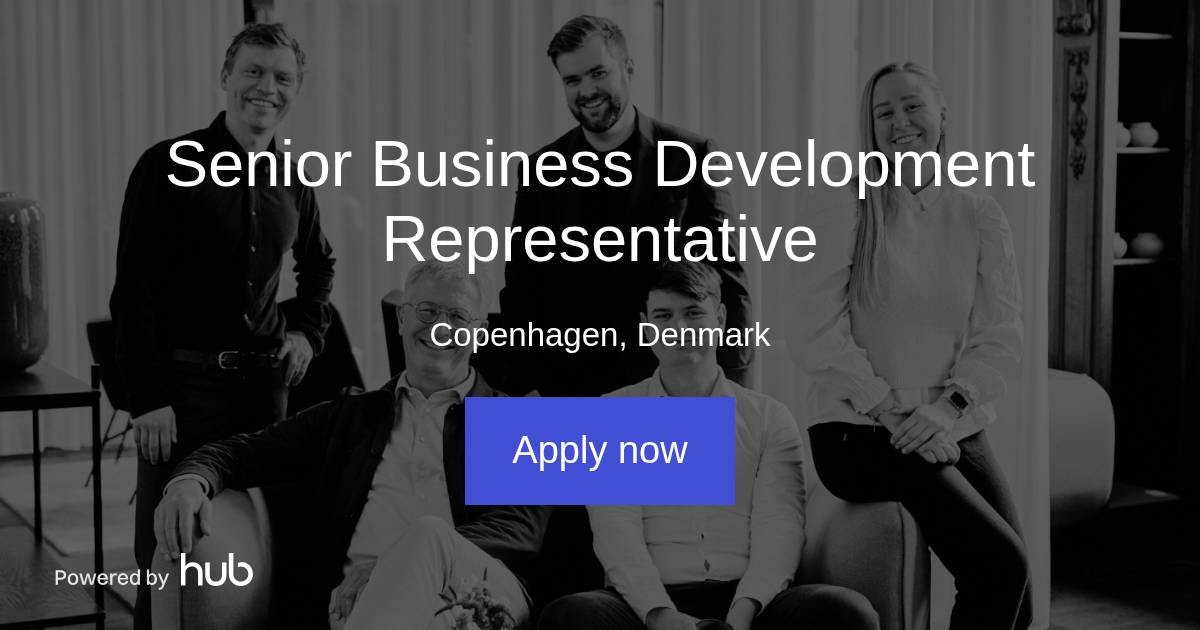 The Hub | Senior Business Development Representative | Cleardox