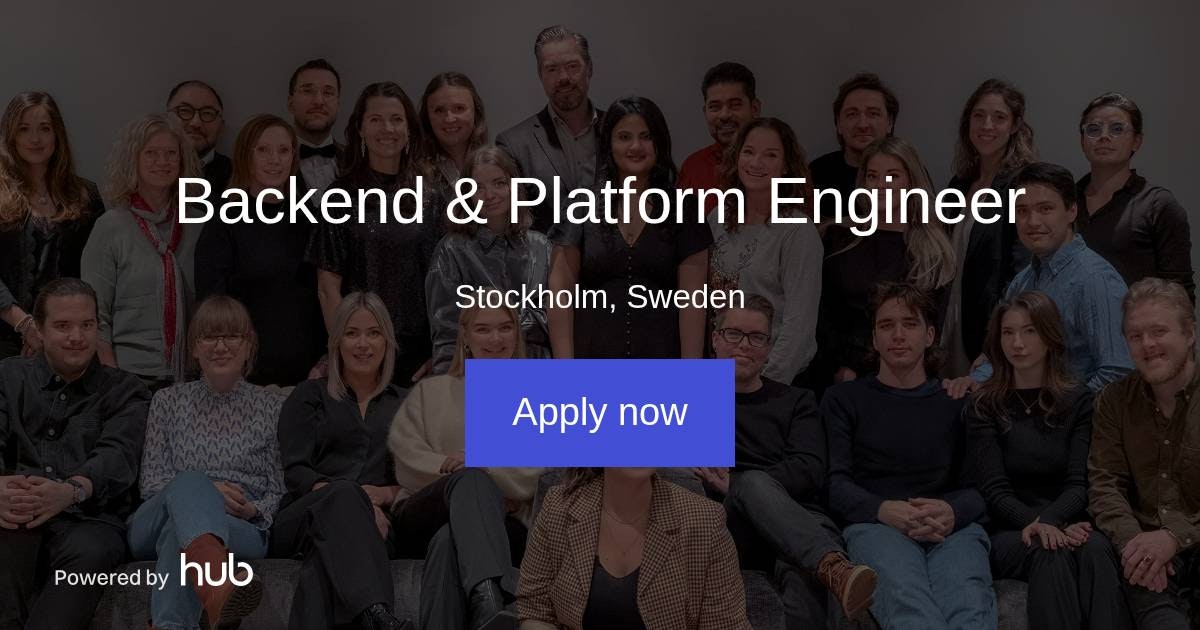 The Hub | Backend & Platform Engineer | Learnster
