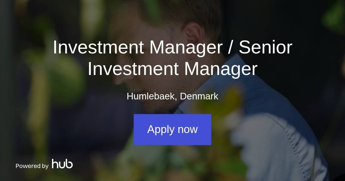 The Hub | Investment Manager / Senior Investment Manager | Planetary ...
