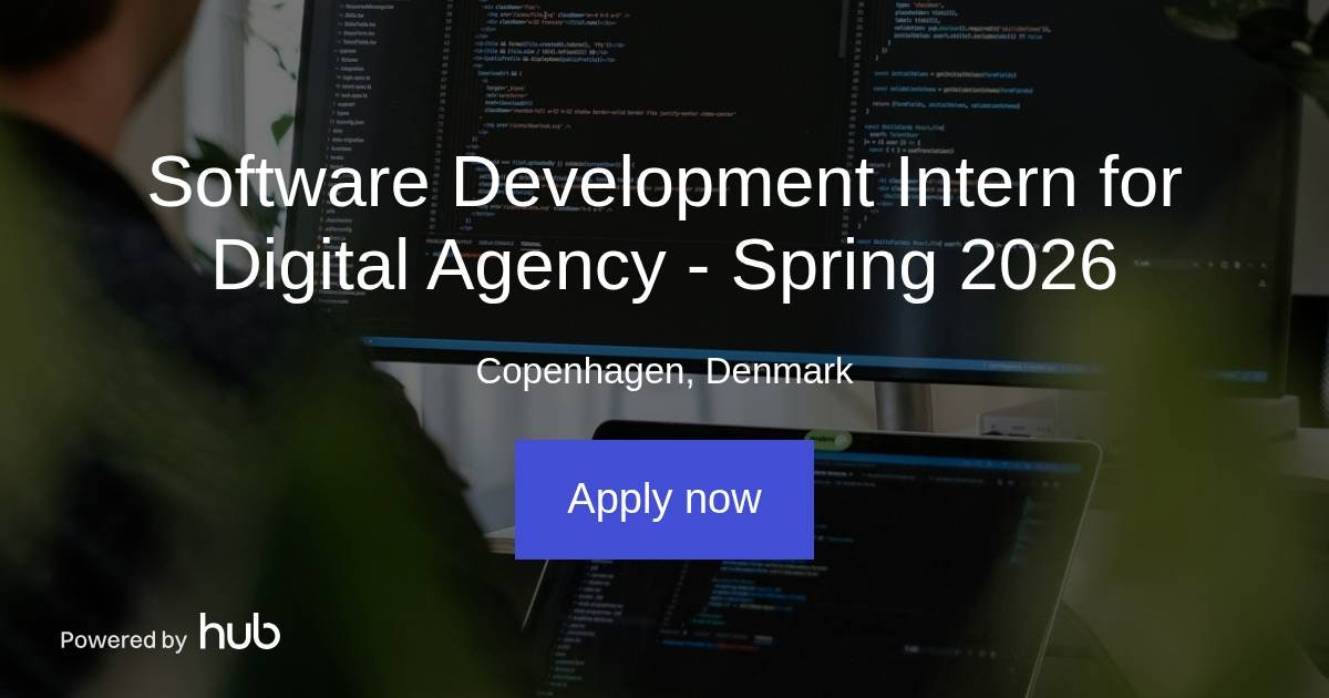 The Hub | Software Development Intern for Digital Agency - Spring 2026 | Kvalifik