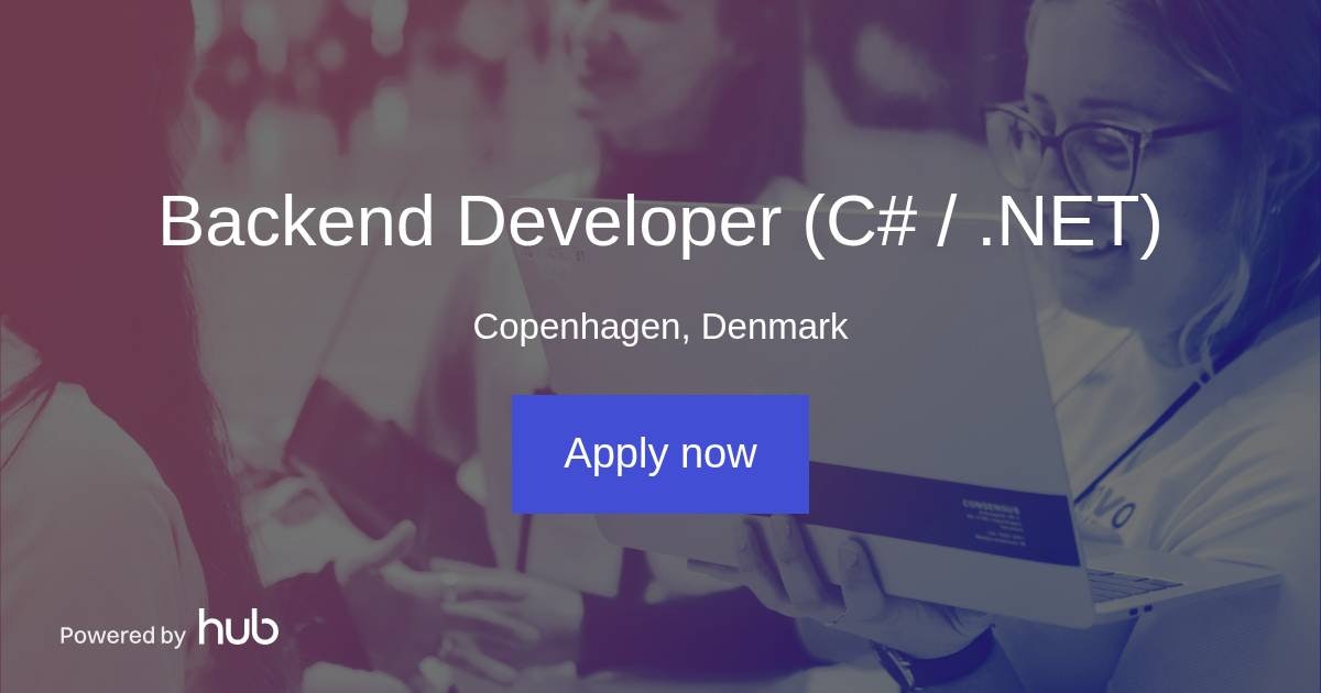 The Hub | Backend Developer (C# / .NET) | Consensus ApS