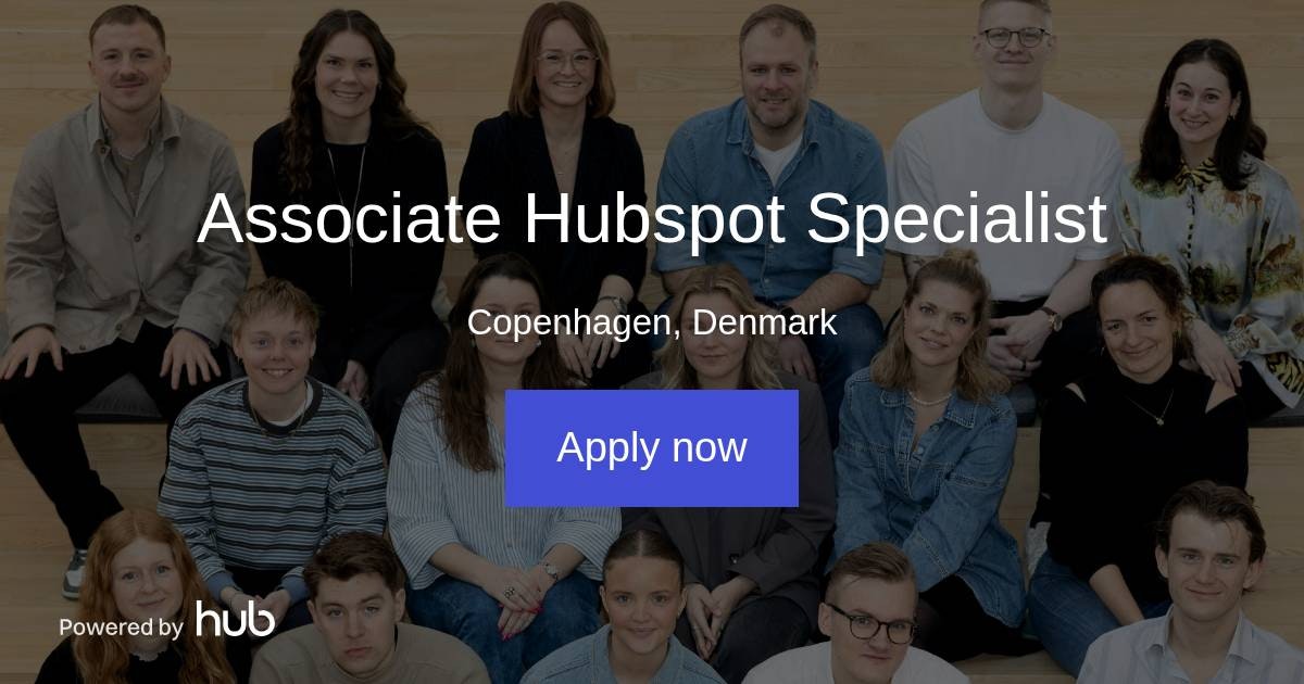 The Hub | Associate Hubspot Specialist | Helion B2B