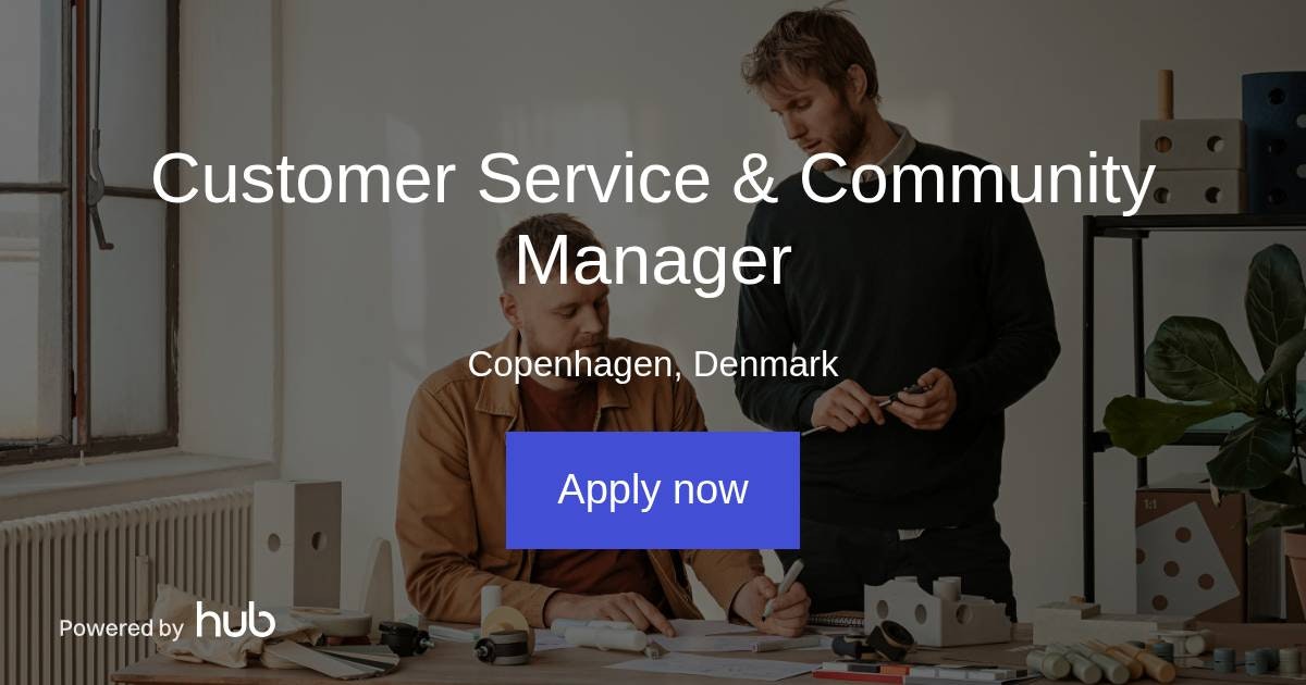 The Hub | Customer Service & Community Manager | MODU ApS