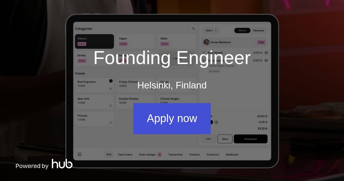 The Hub | Founding Engineer | Munchi