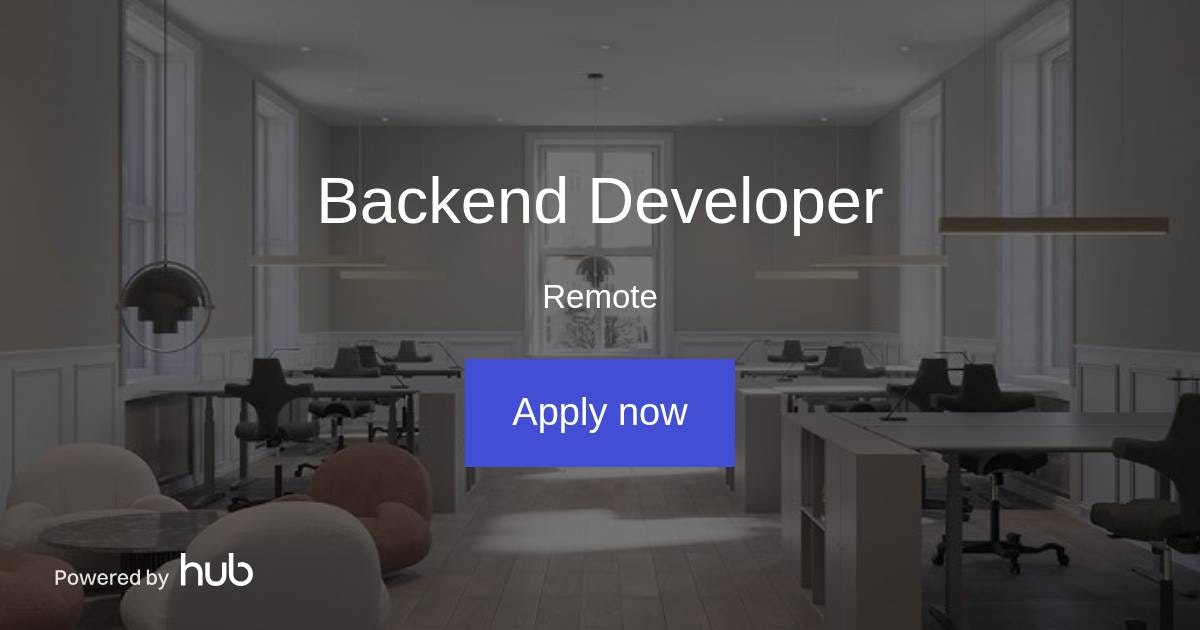 The Hub | Backend Developer | Intree
