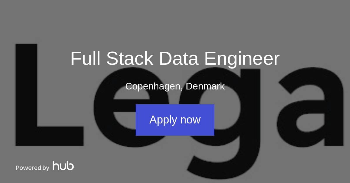 The Hub | Full Stack Data Engineer | Legacy