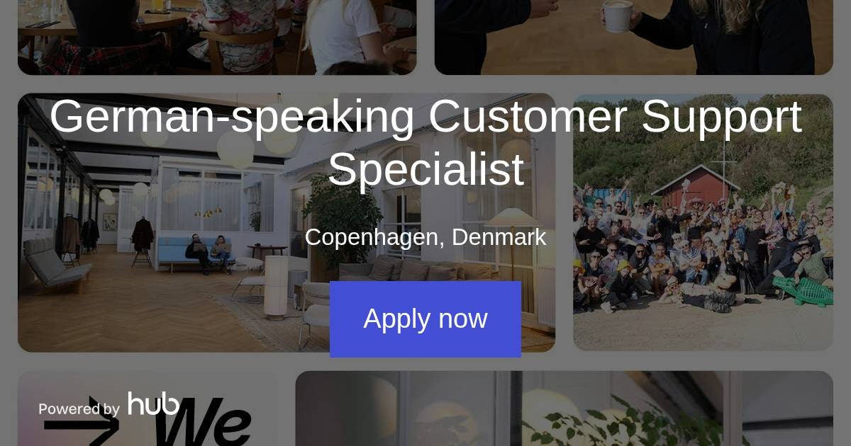 The Hub | German-speaking Customer Support Specialist | Spirii