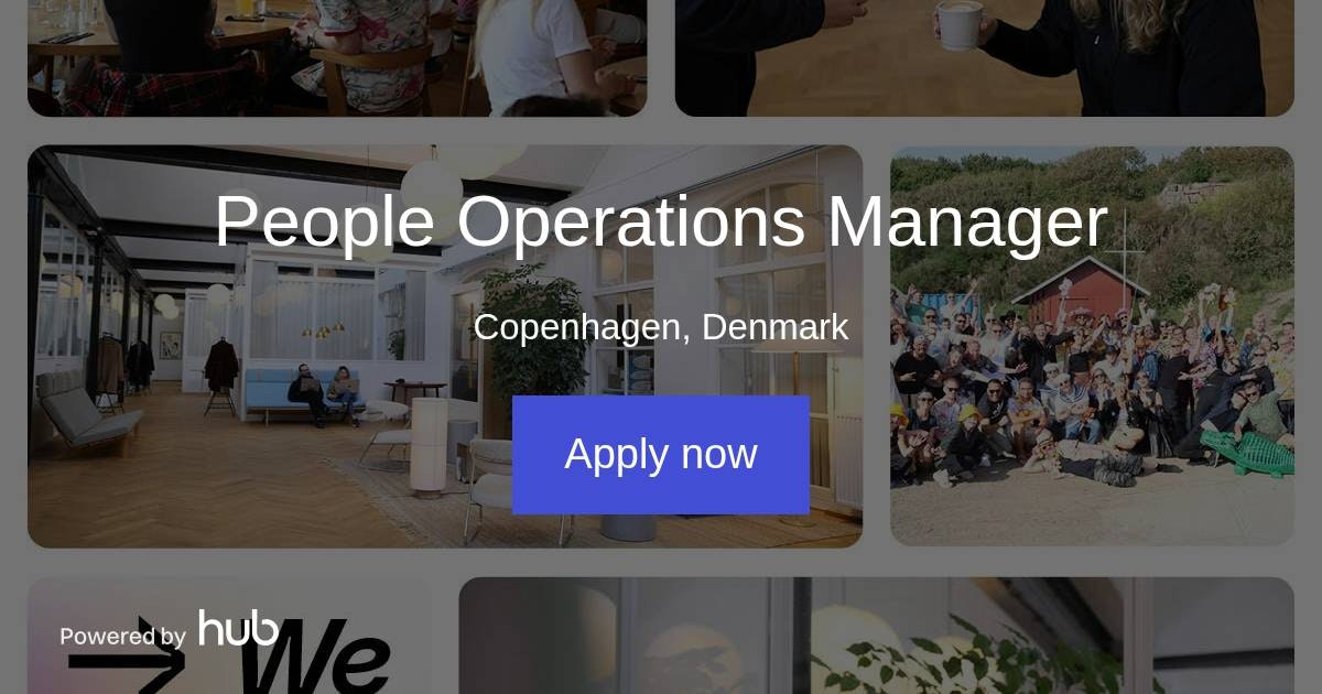 The Hub | People Operations Manager | Spirii